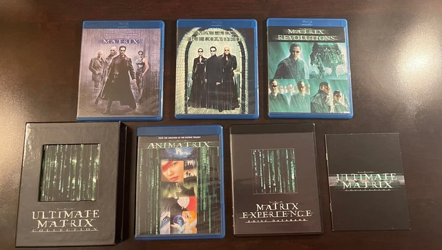 THE ULTIMATE MATRIX Collection Blu-Ray Complete Collection With ...