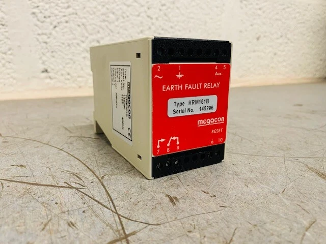RELAIS DE DÉFAUT de terre isolé AC Megacon KRM161B AA5V 400Hz 115V EUR ...
