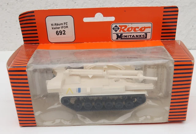 ROCO MINITANKS H0 1:87 692 Minenräumpanzer Keiler IFOR - TOP + OVP EUR ...