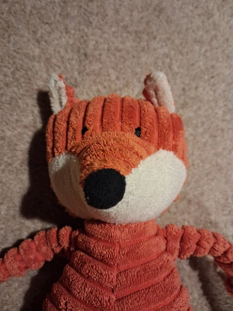 ORANGE JELLYCAT CORDY Roy Fox Plush Toy 11 Inch £14.99 - PicClick UK