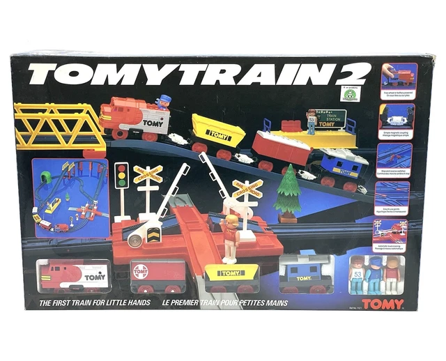 VINTAGE 90S # TOMY TOY TOMYTRAIN TRAIN 2 NEW SEALED # OW £130.60 ...