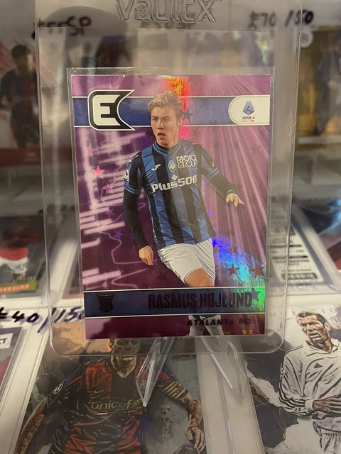 PANINI CHRONICLES 2022/23 - Rasmus Hojlund Purple Astro Rc Sp £20.00 ...