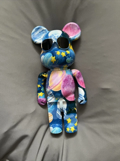 RANDOM MINI BEARBRICK Bear Painted Graffiti Wireless BT/TF/FM/USB ...