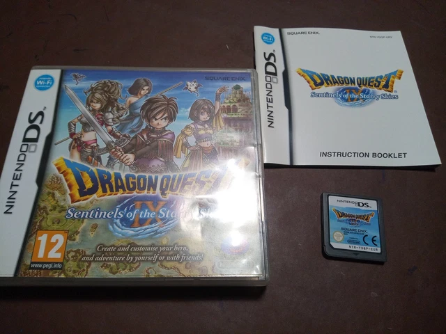DRAGON QUEST SENTINELS Of The Starry Skies Game For Nintendo DS Console ...