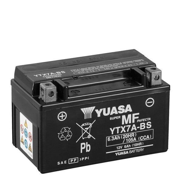 BATTERIE YUASA POUR Rex RS 460 50 4T 2016 - YTX7A-BS EUR 53,06 ...