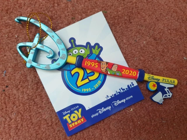 DISNEY STORE TOY Story 25th Anniversary Key Opening Ceremony Pixar 2020 ...