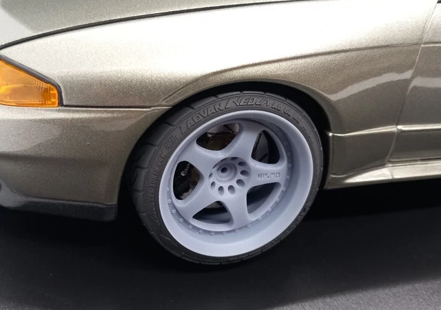 1/12 NISMO LM GT2 Wheels & Advan Tyres - Fujimi R32 Skyline GTR - 3D ...