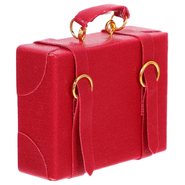 DOLL HOUSE MODEL Travel Micro Scene Mini Miniature Suitcase Accessories ...