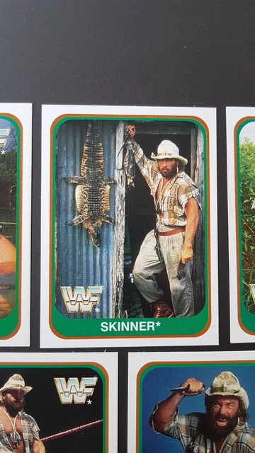 SKINNER 1991 MERLIN German Card WWE WWF WCW Wrestling - 5 cards $20.00 ...
