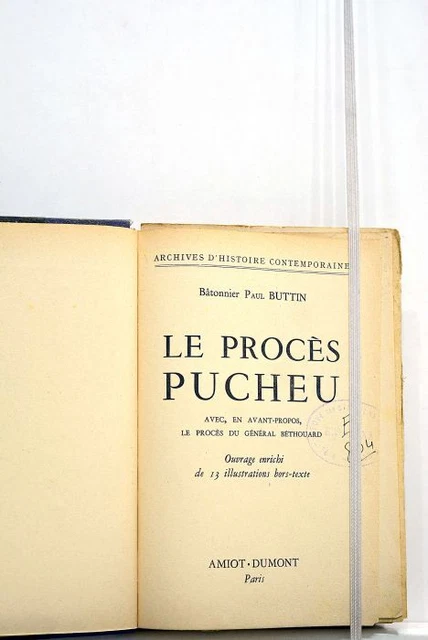LIVRE ANCIEN PROCES Pucheu Deuxieme Guerre Mondiale Vichy 1948 EUR 30 ...