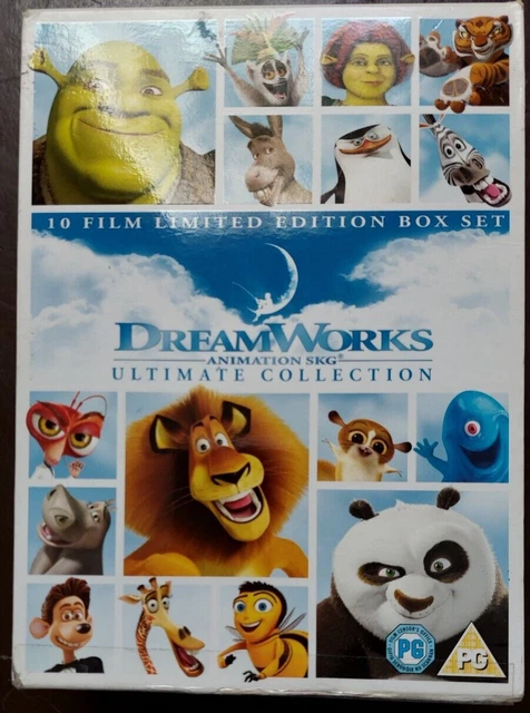 DREAMWORKS ANIMATION: ULTIMATE Collection (10 DVD, BOXSET, 2010) DISCs ...