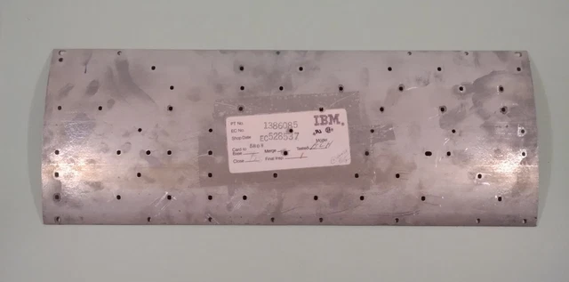 IBM MODEL M Buckling Spring Keyboard Part BARREL PLATE ONLY ORIGINAL ...