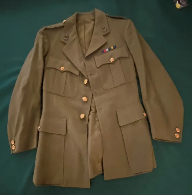 #24022 OFFICERS PATTERN WW2 Service Dress Jacket £40.00 - PicClick UK