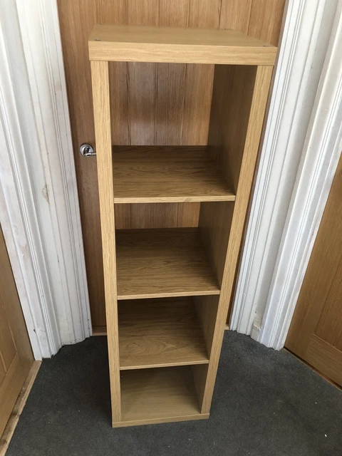 IKEA - KALLAX Shelving unit, oak effect, cube storage, excellent ...