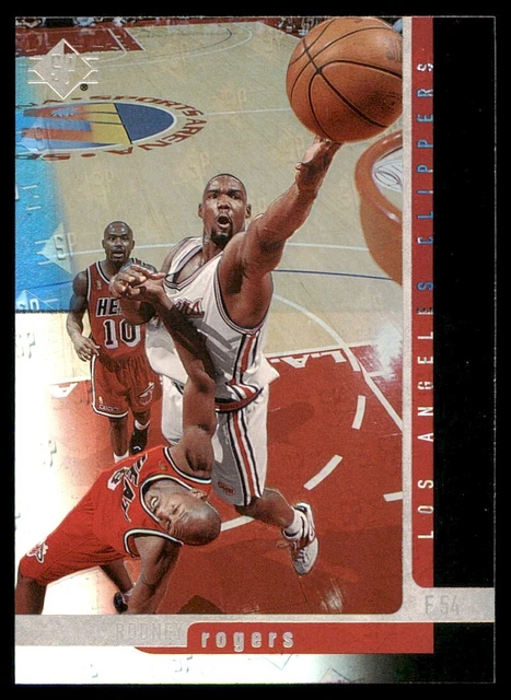 1996-97 SP RODNEY Rogers #48 NM-MT or Better Los Angeles Clippers EUR 1 ...