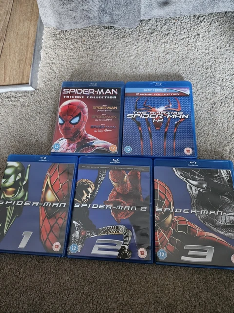 SPIDERMAN COMPLETE 8 Movie Blu-Ray Collection £37.10 - PicClick UK