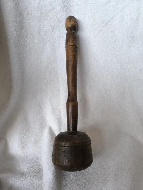 ANCIEN PILON EN Bois EUR 14,79 - PicClick FR