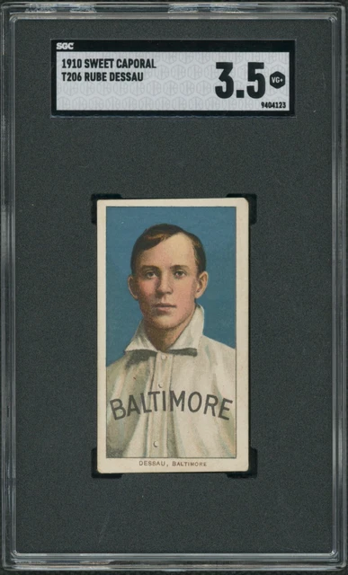 1909-11 T206 SWEET Caporal 350/30 sujets Rube Dessau SGC 3,5 EUR 147,98 - PicClick FR