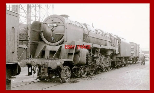 PHOTO BR Standard 9F Loco No 92078 £1.45 - PicClick UK