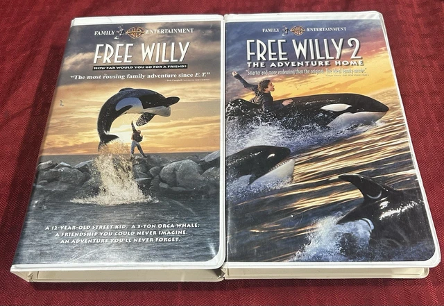 FREE WILLY 1 And 2 VHS Lot £7.12 - PicClick UK