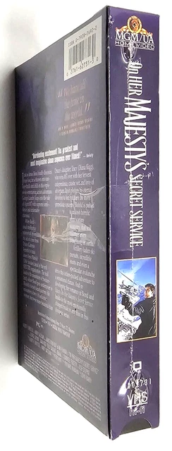 ON HER MAJESTY'S Secret Service VHS 1995 Brand New Sealed Watermarked £ ...