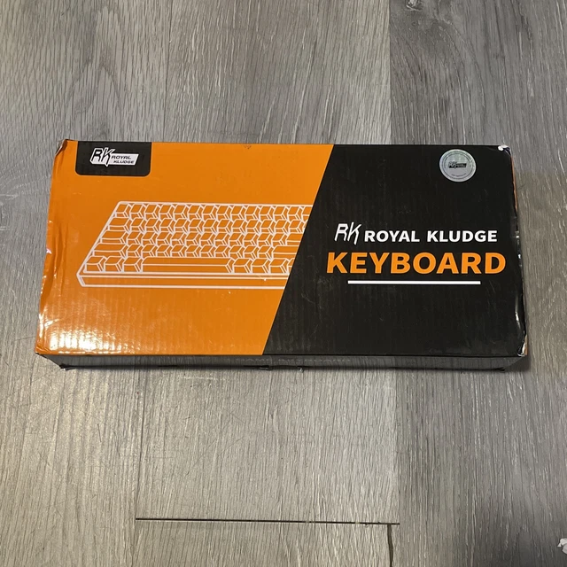 ROYAL KLUDGE RK61 RGB Mechanical Keyboard - Black with Gateron Browm ...