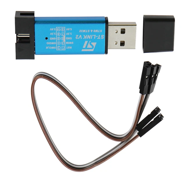 ST-LINK V2 EMULATOR Downloader Programmer Support Programming Unit STM8 STM32 £8.81 - PicClick UK