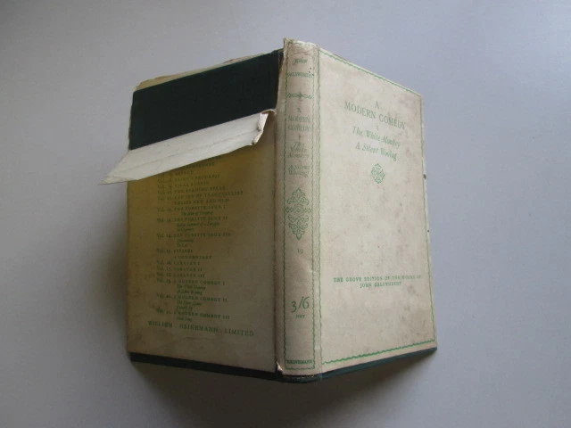 A MODERN COMEDY: The White Monkey A Silent Wooing - Galsworthy, John ...