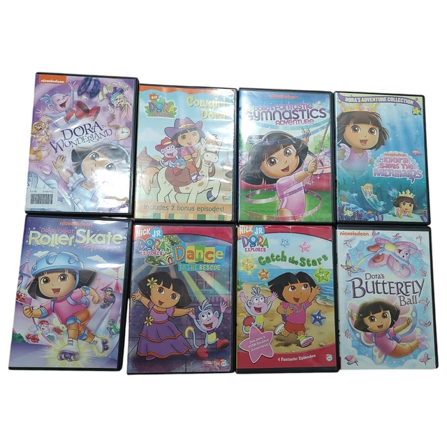 DORA THE EXPLORER 8 DVD Lot Nick Jr Nickelodeon Adventure Collection ...