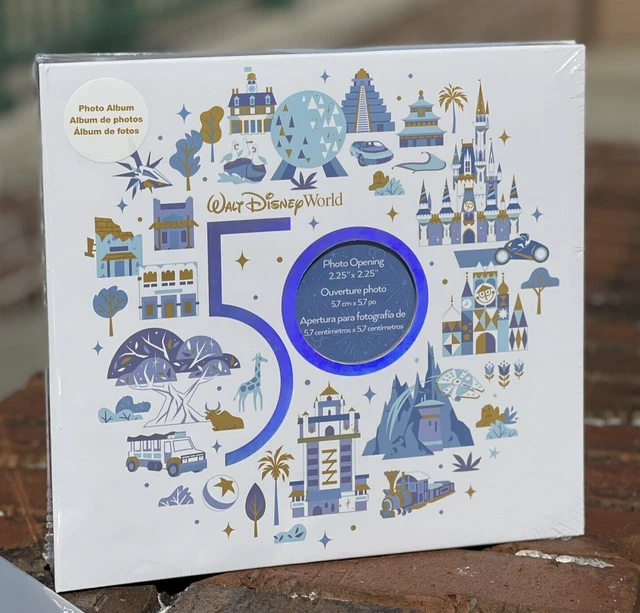 2021 WALT DISNEY World 50th Anniversary Park 4 Parks Icons Photo Album ...