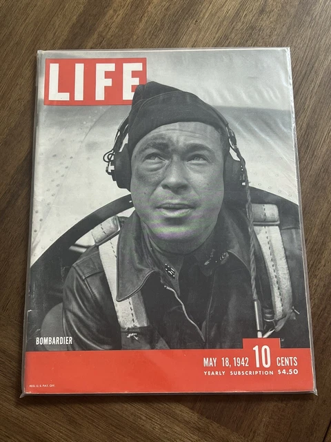 LIFE MAGAZINE, MAY 18, 1942, WW2 Bombardier , Vintage Ads £11.76 ...