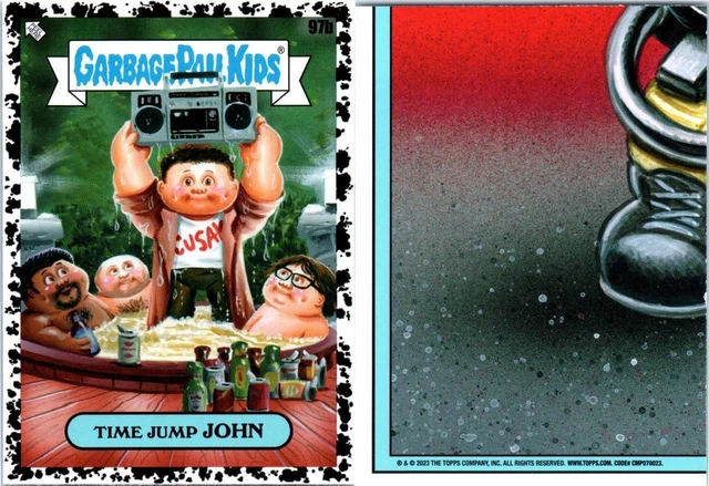 2023 GARBAGE PAIL KIDS INTERGOOLACTIC MAYHEM BLACK HOLE CARD 97b Time ...