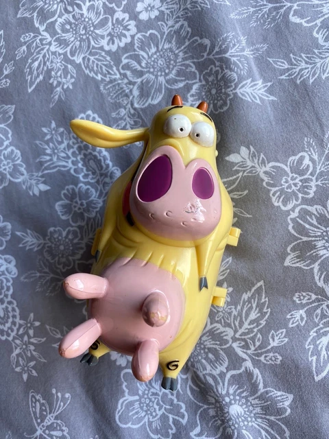 CARTOON NETWORK COW and Chicken Pocketoons Microland Play Set - Rare ...