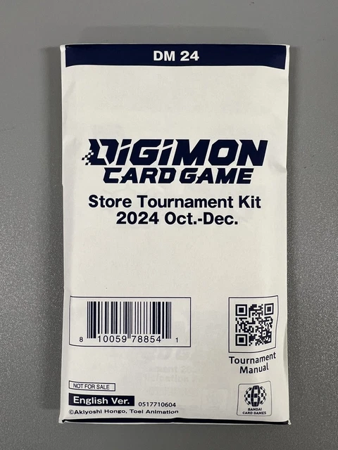DIGIMON CARD GAME Store Tournament KIt 2025 Vol. 1 SEALED English $19. ...