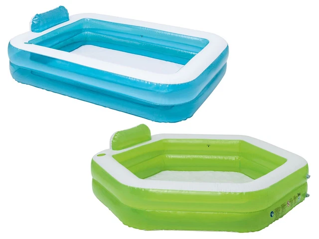 RECTANGULAR OR HEXAGONAL Large outdoor Paddling Swimming Pool kids ...
