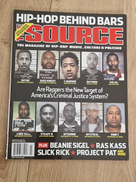 THE SOURCE MAGAZINE No. 174 (March 2004) - Hip Hop Behind Bars special ...