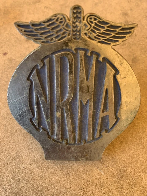 VINTAGE NRMA CAR badge/ emblem. Original. $140.00 - PicClick AU