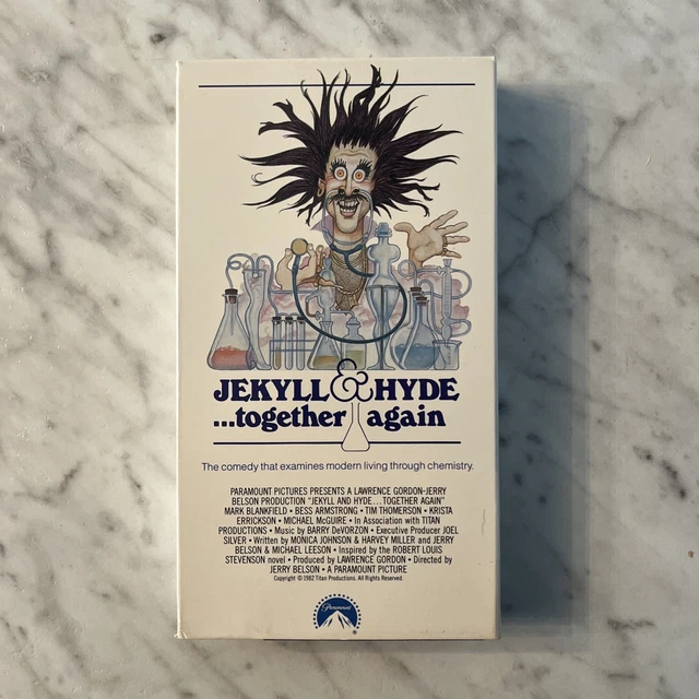 JEKYLL & HYDE Together Again Paramount VHS RARE 1st Release $42.86 ...