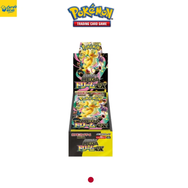 POKÉMON TCG MEGA Dream Ex Booster Box Japanese New m2a Ovp 10 Booster ...