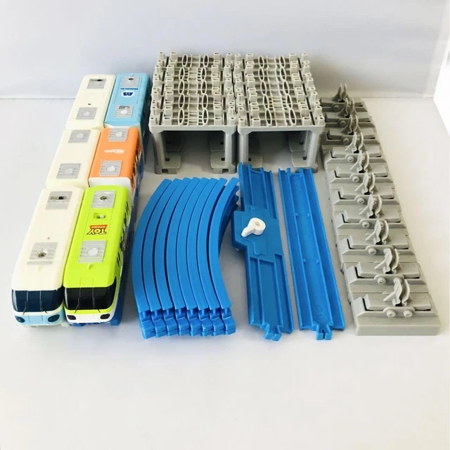 PLARAIL DISNEY RESORT Line Blue Pixar Monorail Set Mickey Toy Story ...