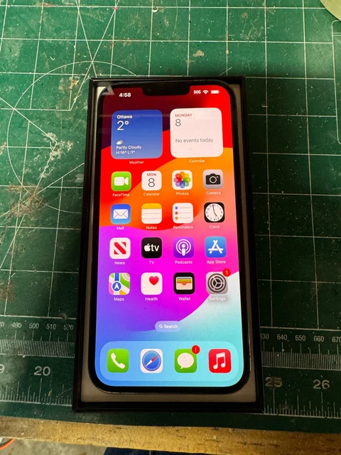 APPLE IPHONE 13 Pro Max - 256GB - Graphite (Unlocked) (CA) EUR 272,38 - PicClick IT