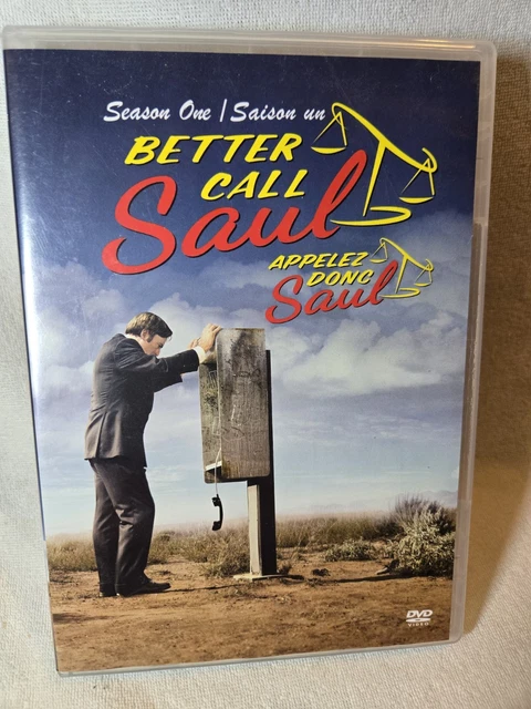 BETTER CALL SAUL: Season 1 (DVD, 2015, 3-Disc Set) Mint Condition $12. ...
