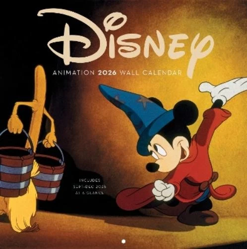 DISNEY ANIMATION 2026 Wall Calendar $24.74 - PicClick CA