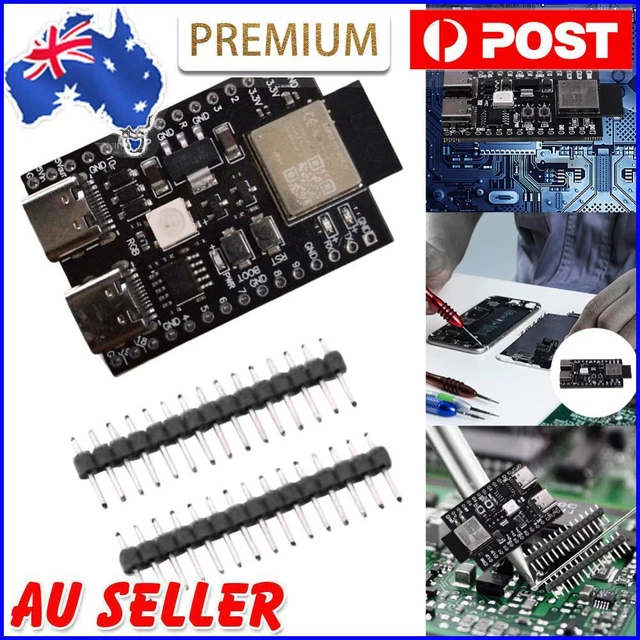 ESP32/ ESP32-S3/ESP32-C3 DEVELOPMENT Board Dual Type-C (ESP32-C3) $15. ...