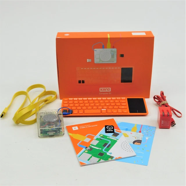 KANO COMPUTER KIT Raspberry Pi Model 3B V1.2 Quad-Core 1.2GHz 1GB RAM ...