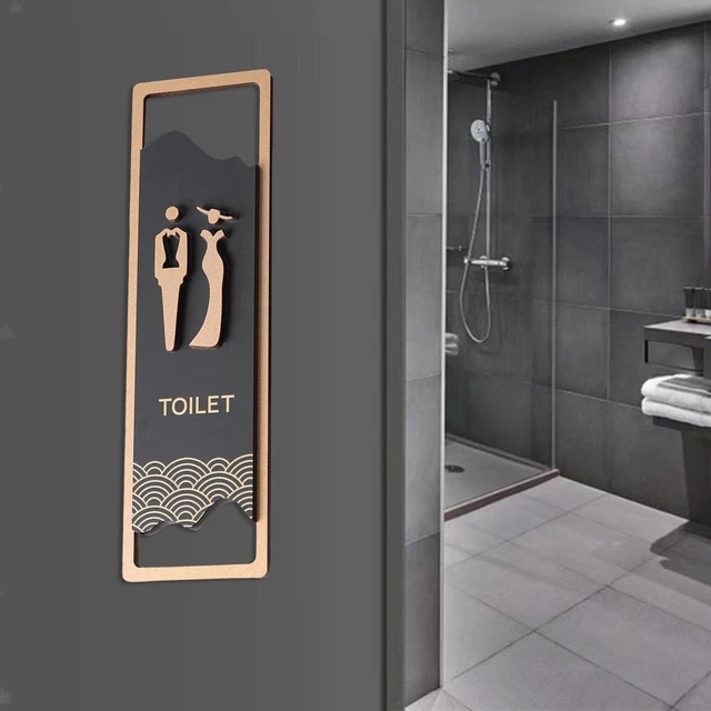 RESTROOM SIGN, BATHROOM Sign, Graphic Symbols, Restroom Sign, Bathroom ...