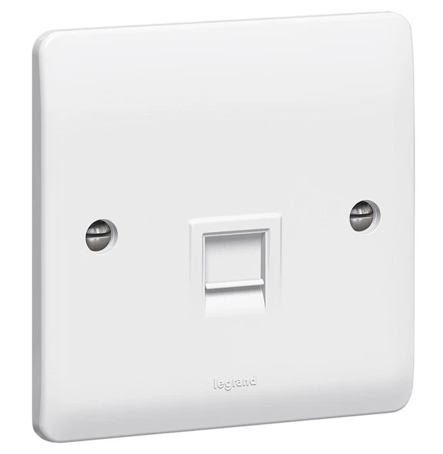LEGRAND SYNERGY - 7300 56 - 1 Gang Single Cat 6 RJ45 UTP Data Socket ... LEGRAND SYNERGY - 7300 56 - 1 Gang Single Cat 6 RJ45 UTP Data Socket ...