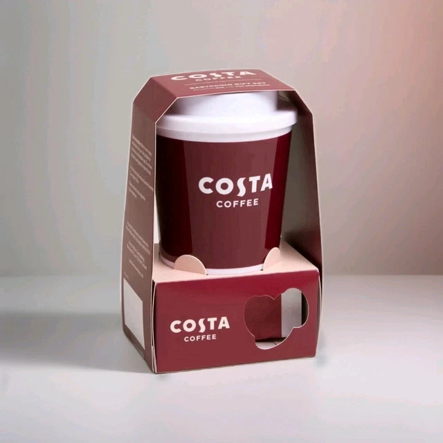 COSTA COFFEE MINI Hot Chocolate Christmas Gift Set £13.73 - PicClick UK