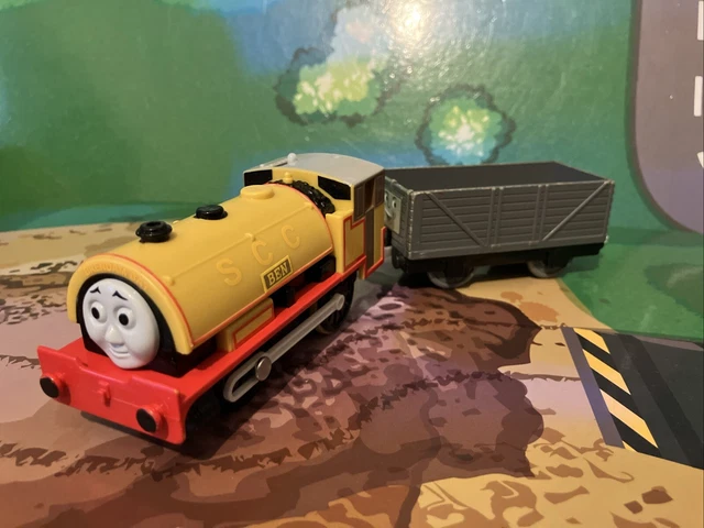 TOMY BEN & TRUCK Trackmaster Motorized Battery Train Thomas & Friends ...