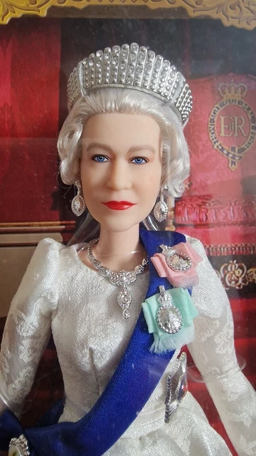 MATTEL BARBIE SIGNATURE Platinum Jubilee Queen Elizabeth II Doll £637. ...